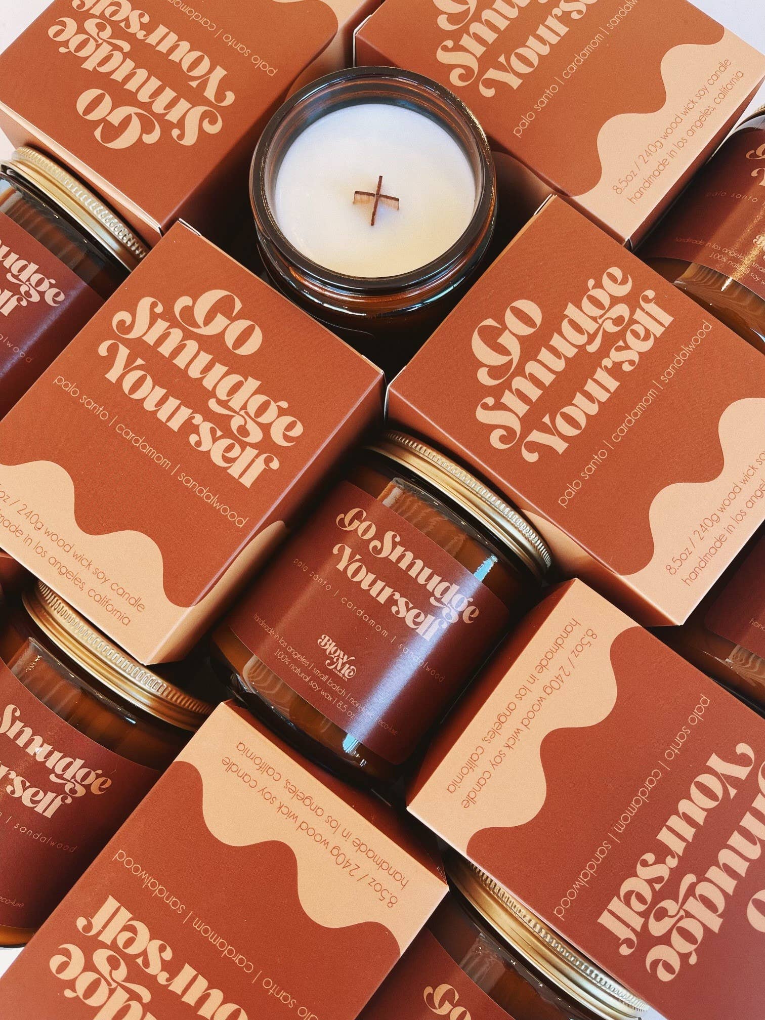 Go Smudge Yourself Candle - Hive Co.
