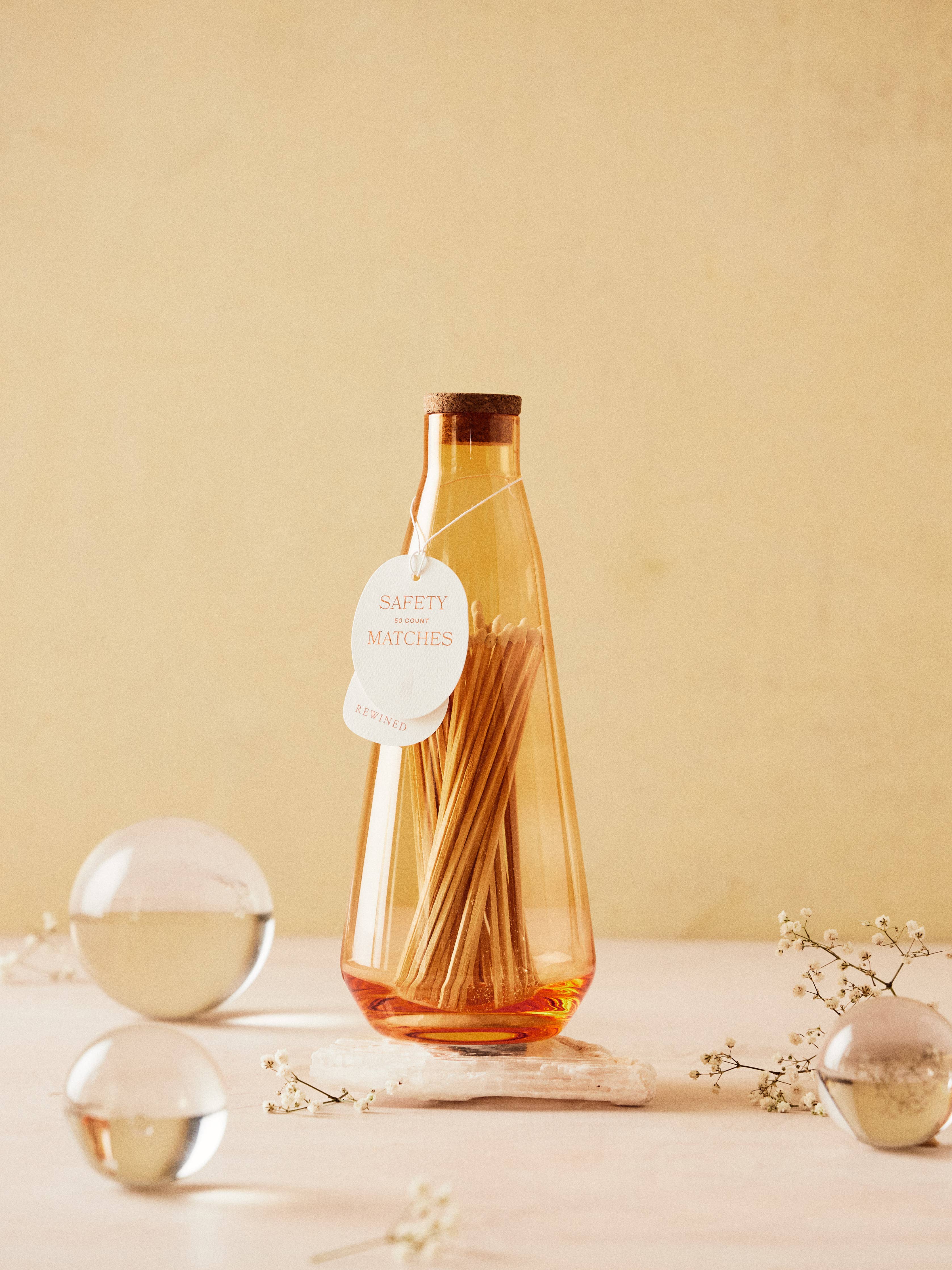 Orange Match Bottle - Hive Co.